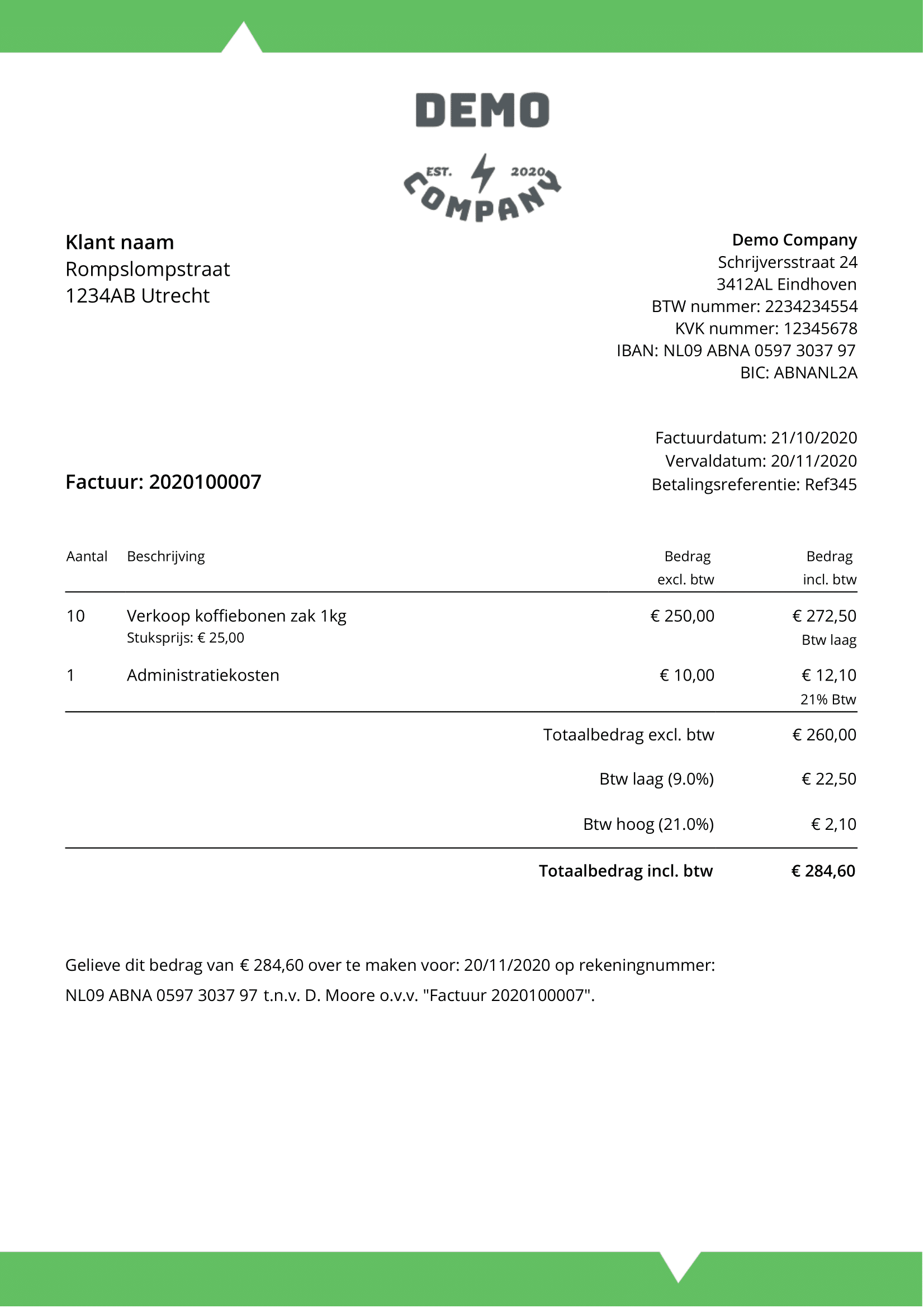 Factuurvereisten, de wettelijke factuureisen uitgelegd