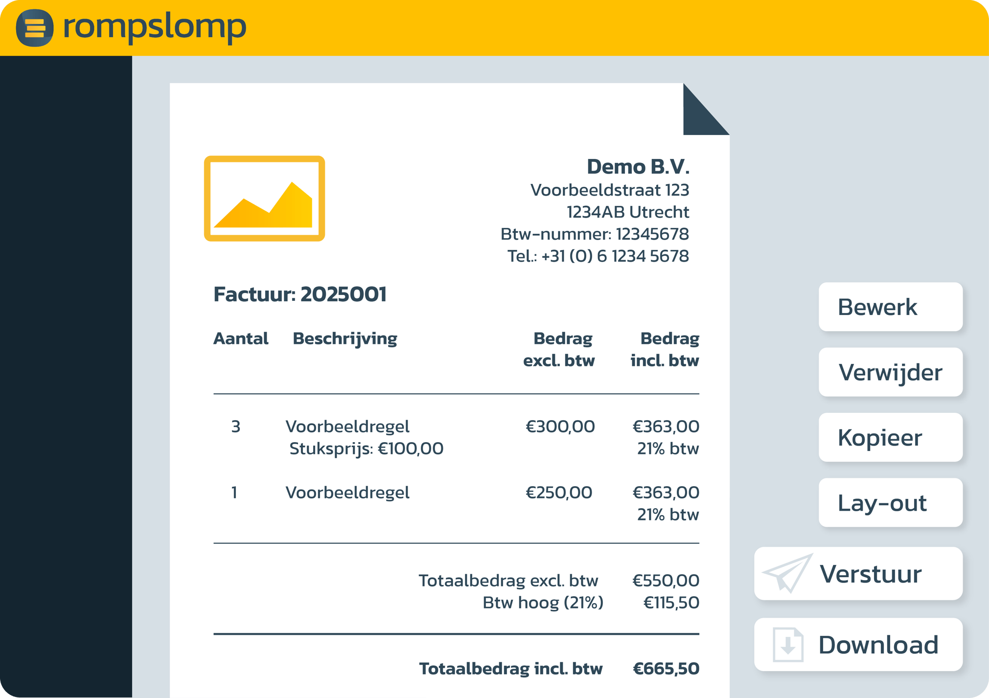Rompslomp - Hét eenvoudige zzp boekhoudprogramma dat boekhouden ...