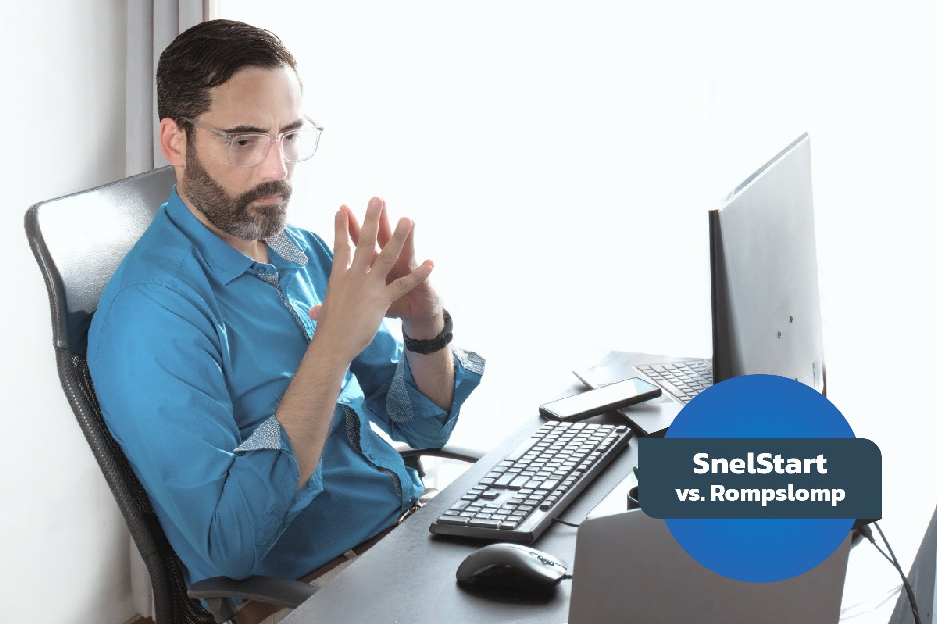 SnelStart vs. Rompslomp: welk pakket past bij jou?